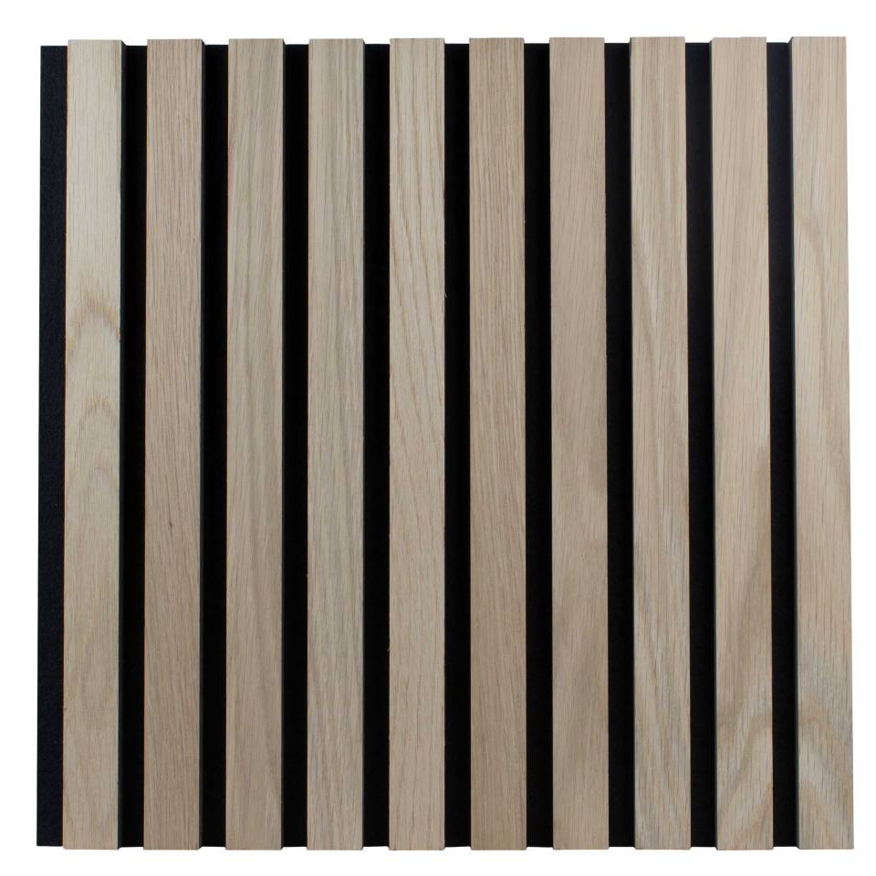 PROVISTON Akustik Wandpaneel 400 x 400 mm | Eiche Natur MDF Akustik 3D ...